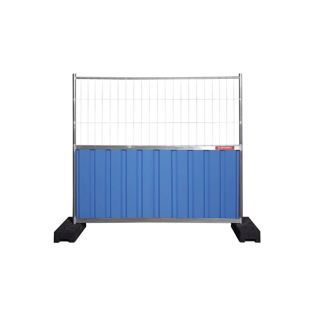 Bauzaun SCREEN Half 2m Modul mit Sichtschutz 2000 x 2000mm (25kg)